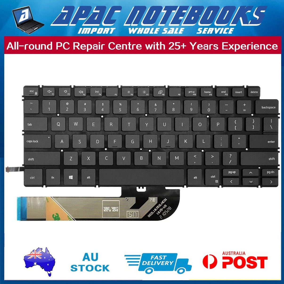Genuine Backlit keyboard for DELL Latitude 3301 3410 – APAC Notebooks