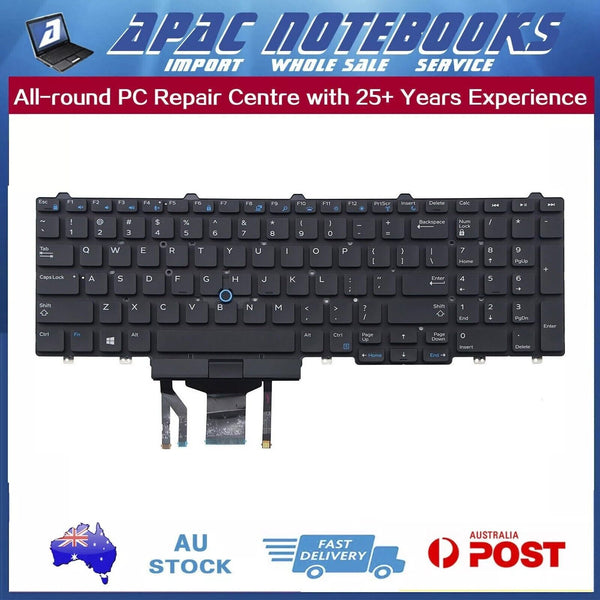 Genuine Keyboard For Dell Precision 7710 7720 M7520 M7710 M7720 0383D7 ...