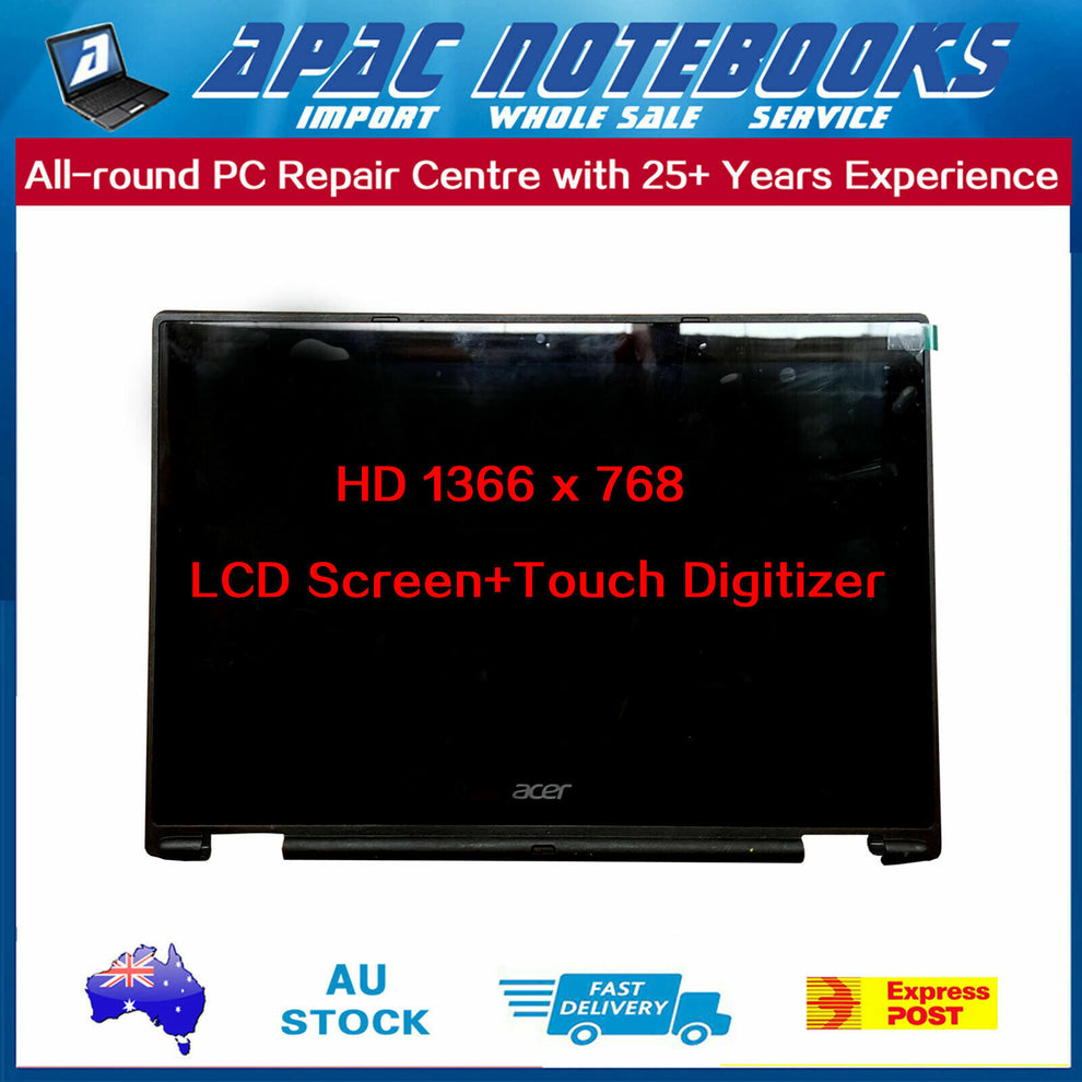 HD LCD Display Touch Screen Assembly for Acer Chromebook R11 C738T ...